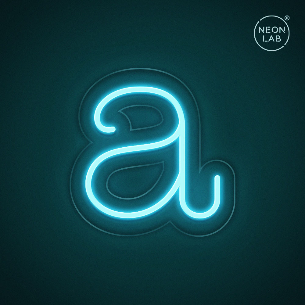 Lettera A Typewriter – Neon Lab