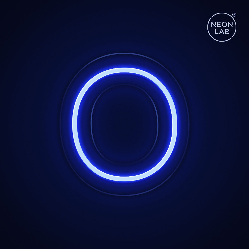 Lettera O Typewriter – Neon Lab